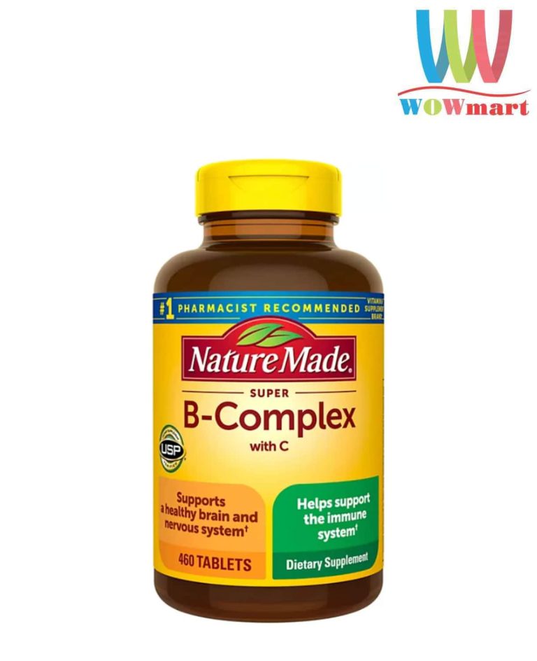Vitamin B tổng hợp Nature Made Super B-Complex 460 viên - Wowmart VN ...