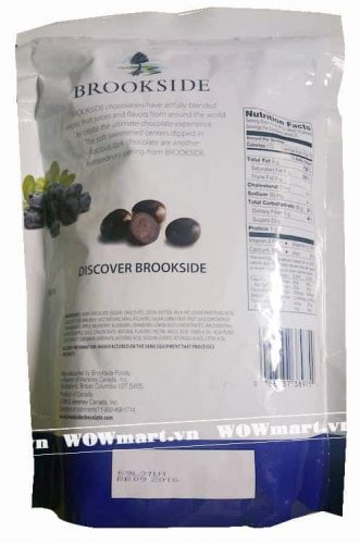 Kẹo chocolate đen Brookside nhân quả Việt quất Acai & Blueberry 907g ...