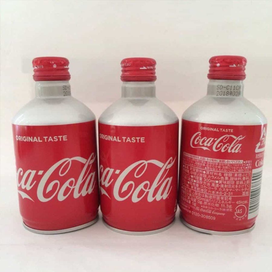 Coca Nhật chai nhôm nắp vặn 300ml x24 chai - Wowmart VN | 100% hàng ...