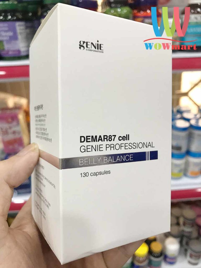 Viên uống tan mỡ bụng Demar87 Cell Genie Professional Belly Balance 130 ...