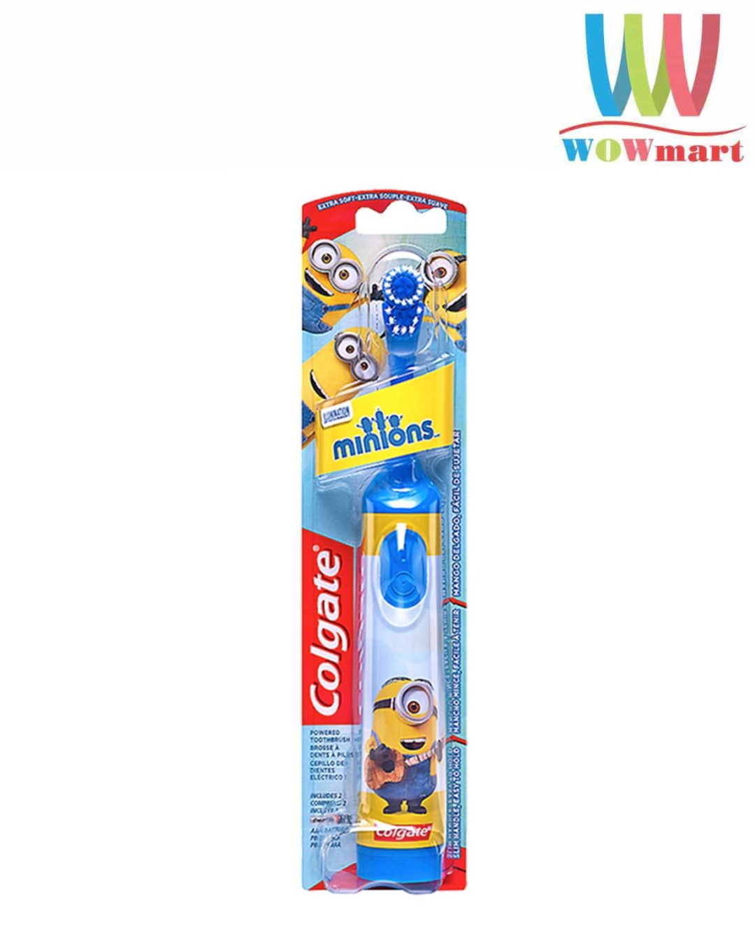Bàn chải đánh răng trẻ em Colgate Minions dùng pin (Xanh dương ...