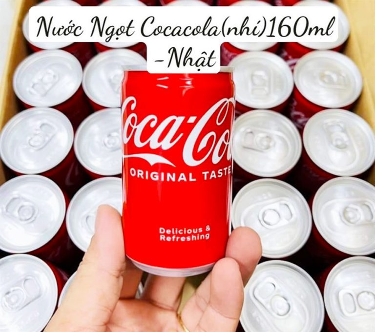 Coca Nhật lon nhôm 160ml x30 lon - Wowmart VN | 100% hàng ngoại nhập