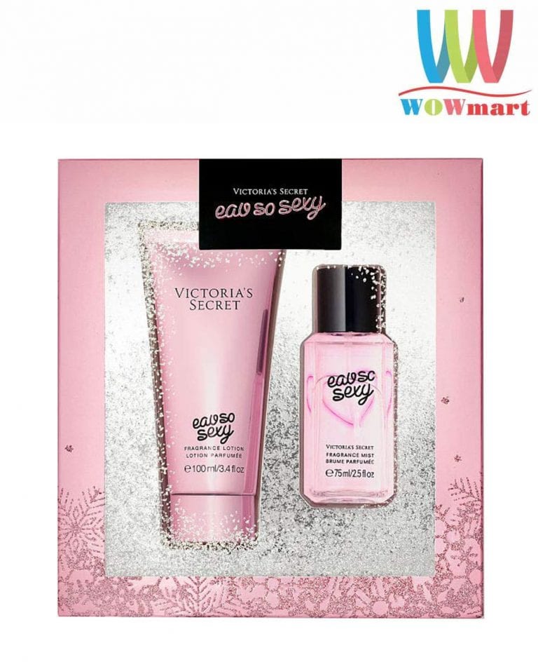 Set dưỡng thể, xịt thơm Victoria’s Secret Eau So Sexy Fragrance Lotion ...
