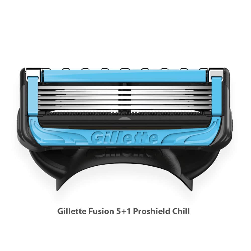Dao cạo râu Gillette Proshield 5+1 Power nội địa Nhật Bản (kèm 6 lưỡi ...