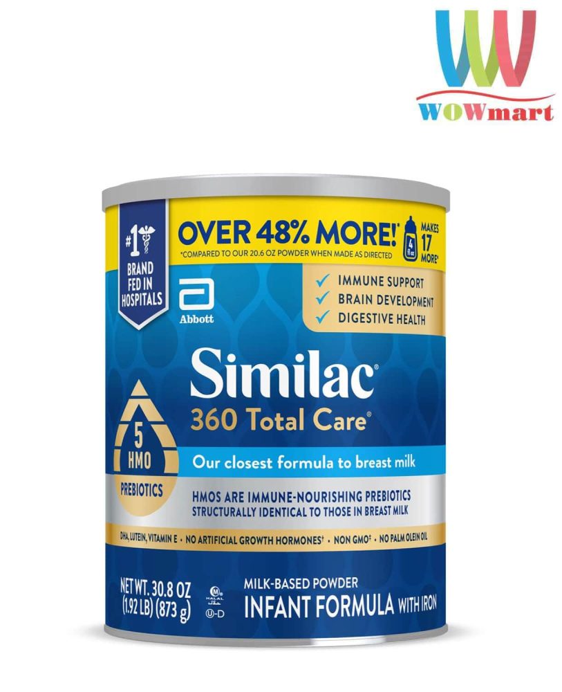 Sữa Similac cho bé từ 0-12 tháng Similac 360 Total Care 5 HMO ...