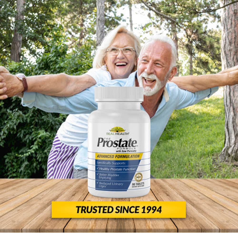 Viên uống hỗ trợ tuyến tiền liệt Real Health The Prostate Formula with ...