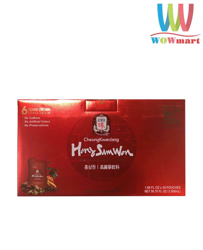 Nước hồng sâm CheongKwanJang Hong Sam Won 30 gói - Wowmart VN | 100% ...