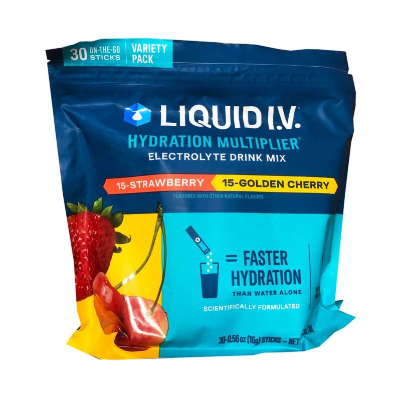 Bột điện giải Liquid I.V. Hydration Multiplier 30 gói (Strawberry ...