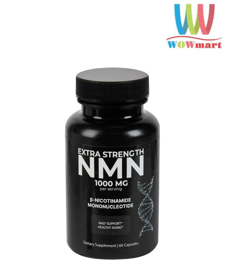 Viên uống bổ sung NMN Biomulvita Extra Strength NMN 1000mg 60 Capsules - Wowmart VN | 100% hàng ...